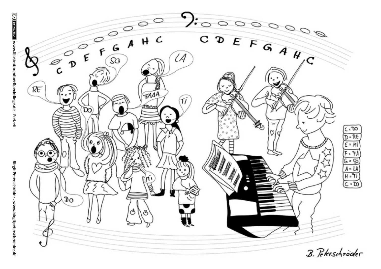 Illustratoren für Flüchtlinge